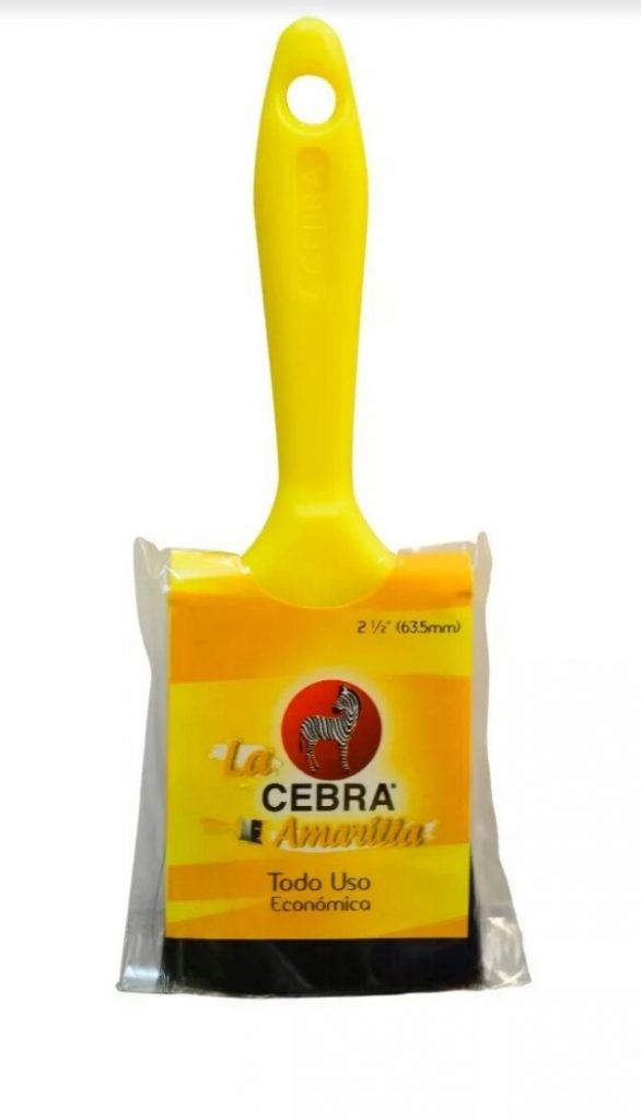 Brocha Cebra Amarilla – Pampa Industrial